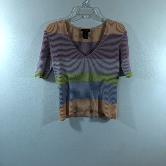 Kenneth Cole | Sweaters | Kenneth Cole Reaction Stripe Multicolor ...